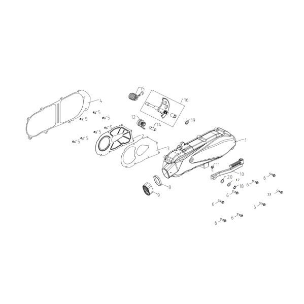 REPUESTOS PARA MOTO ARANDELA 14X21X2 AUTOMATICA VICTORY BLACK