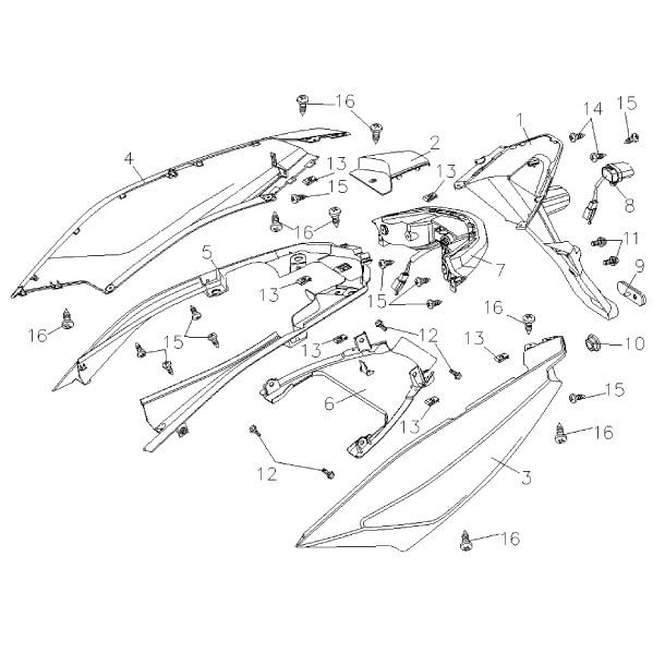 REPUESTOS PARA MOTO CUBIERTA SILLÍN DERECHA AUTOMATICA VICTORY BLACK ...