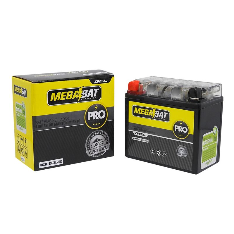 Bateria Megabat Pro Mtx7E Bs Gel - Sitio Oficial Auteco