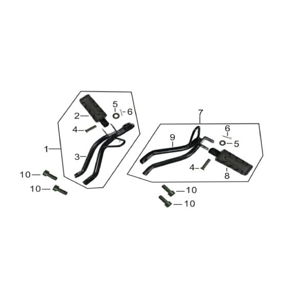 REPUESTOS PARA MOTO TORNILLO 8X20 VICTORY BOMBER 150 - Sitio Oficial Auteco