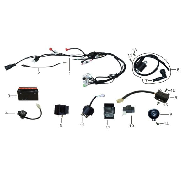 REPUESTOS PARA MOTO TORNILLO 5X16 VICTORY BOMBER 150 - Sitio Oficial Auteco