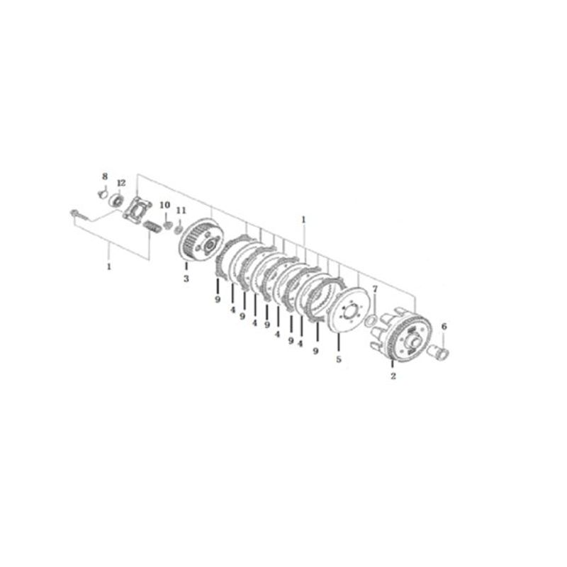 REPUESTOS PARA MOTO CORONA CLUTCH (SOLA) SWITCH 150 - Sitio Oficial Auteco